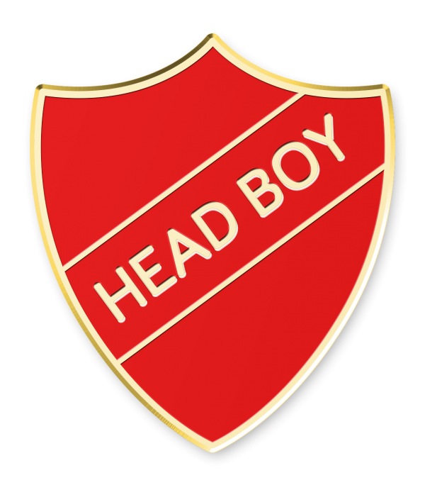 Head Boy Shield - Made by Cooper