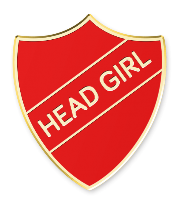 Head Girl Shield - Made by Cooper