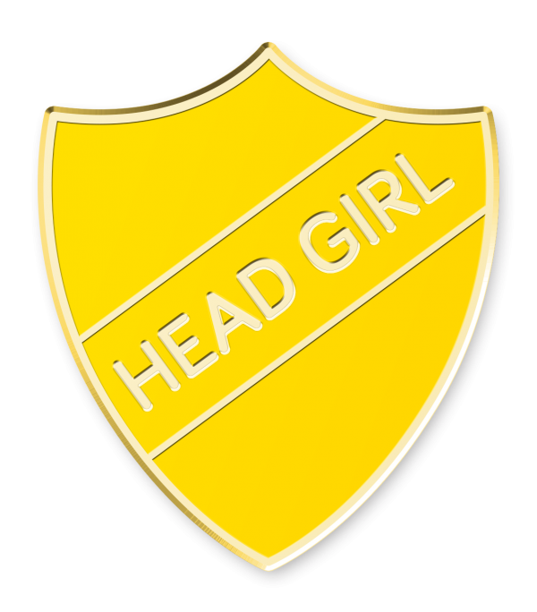 Head Girl Shield - Made by Cooper