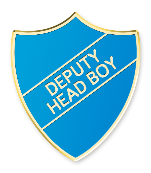 Deputy Head Boy Shield - Made by Cooper