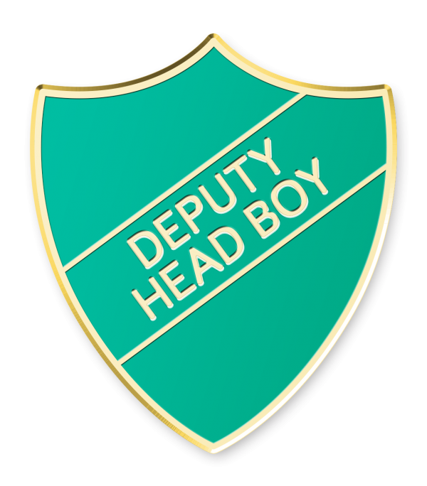 Deputy Head Boy Shield - Made by Cooper